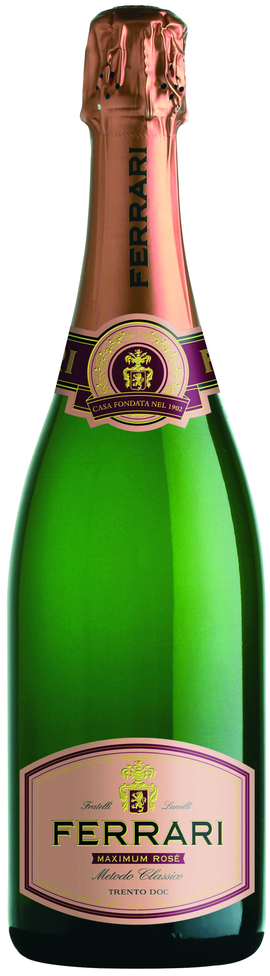 Ferrari Maximum Rosé, Spumante - Smag på vin