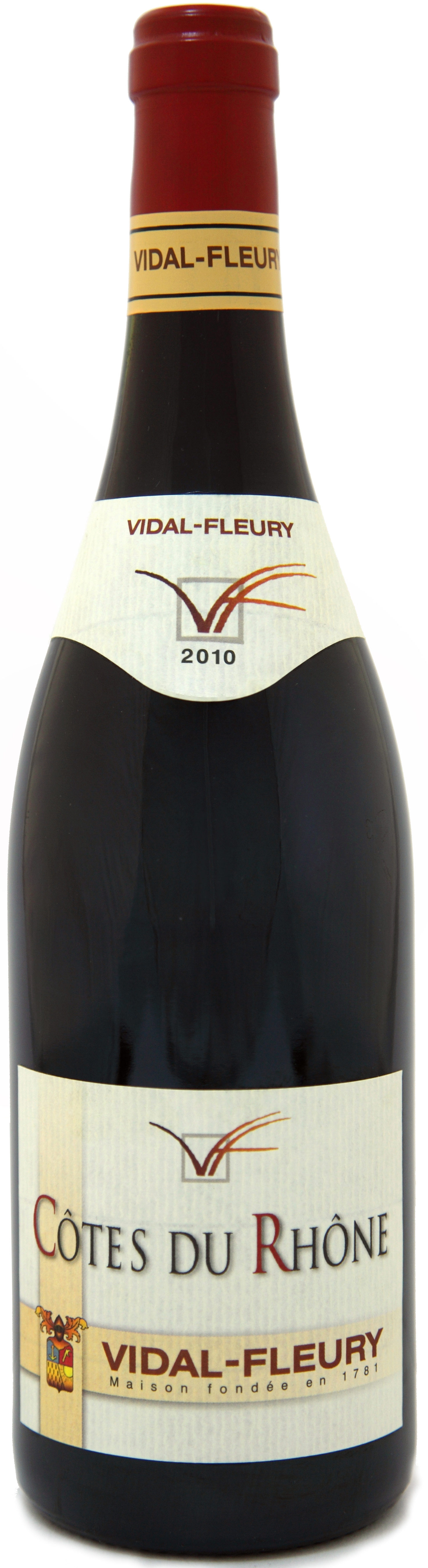 Côtes-du-Rhône, Vidal-Fleury, 2010 - Smag på vin
