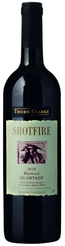 Shotfire Quartage, Thorn-Clarke, 2011 - Smag på vin