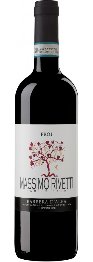Froi, Barbera d’Alba, Massimo Rivetti, 2019 - Smag på vin
