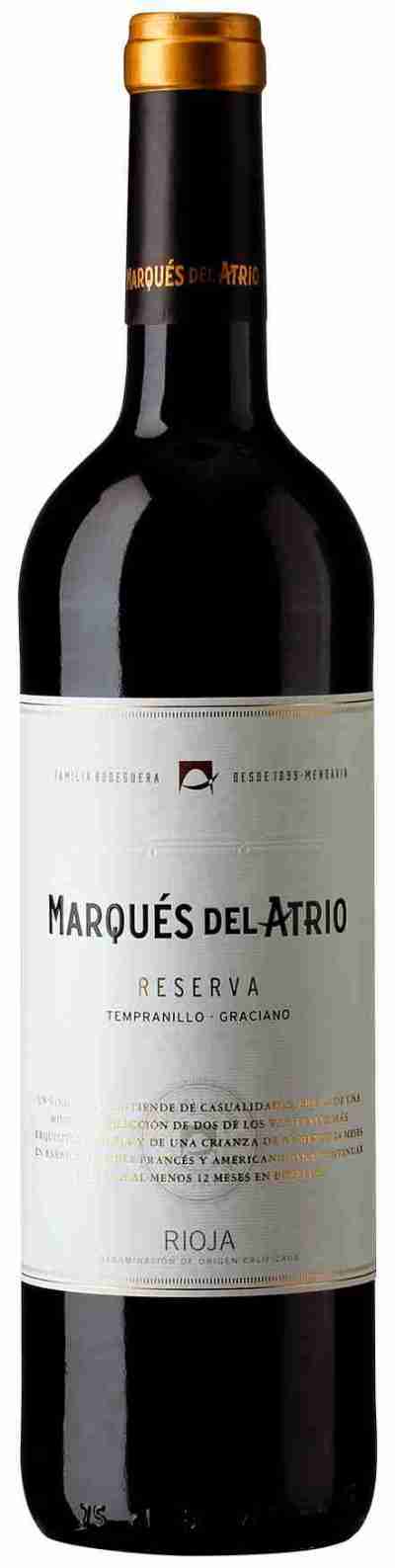 Reserva, Marqués del Atrio, 2014 - Smag på vin